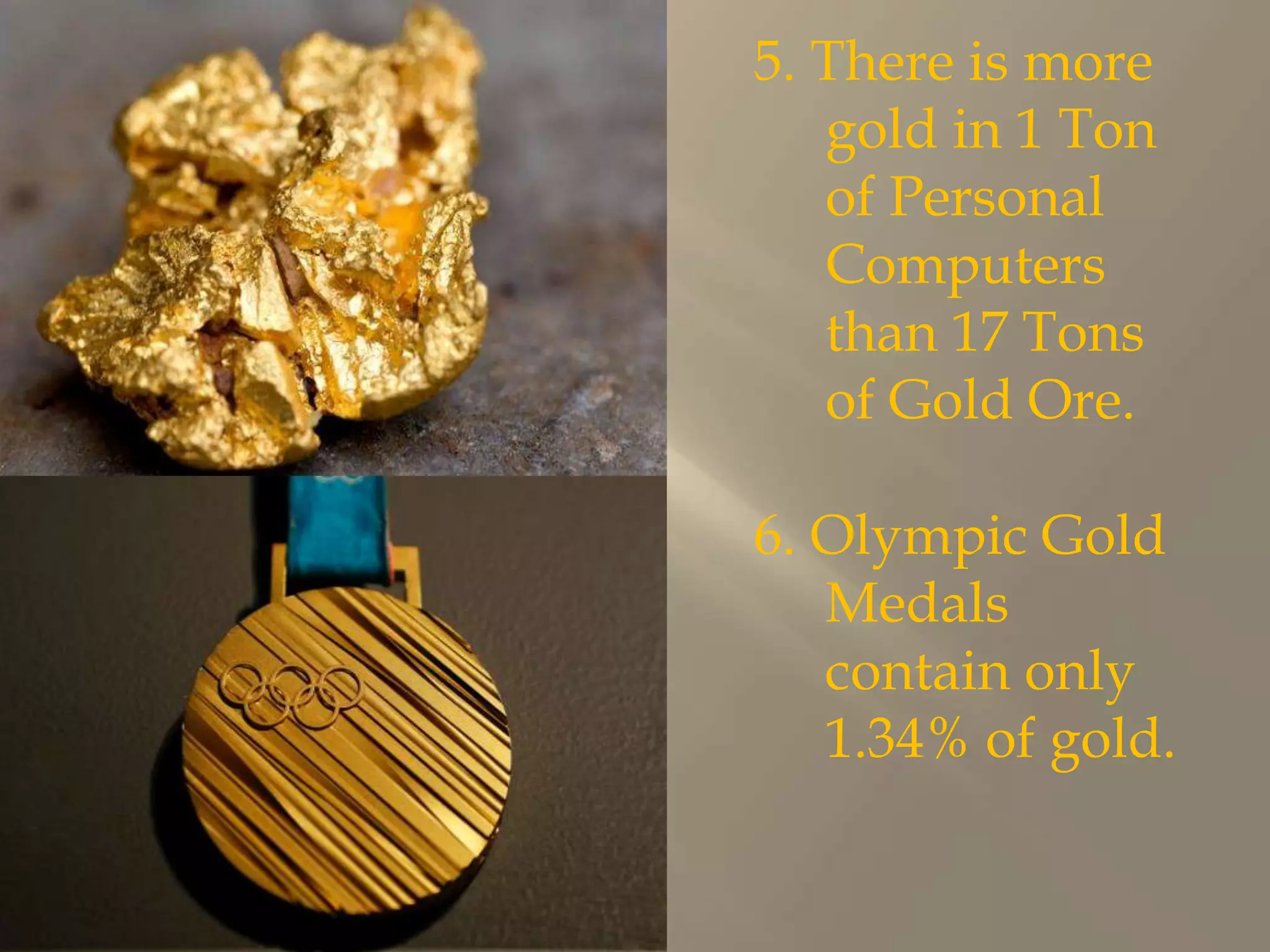 20 Interesting Facts About Gold | PPTX