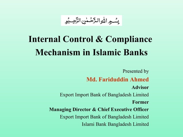 Internal control & compliance | PPT