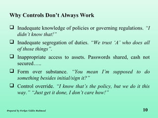 Internal control & compliance | PPT