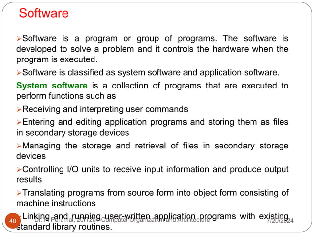 20IT204-Computer Organization and Architecture-Lecture 1.pptx