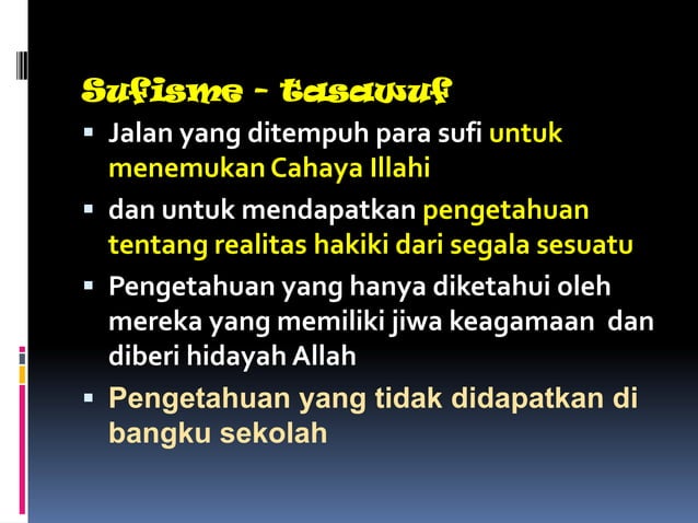 (20) jalan sufi | PPT