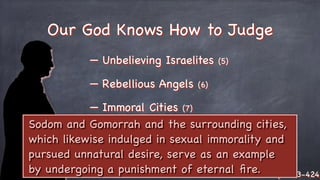 Our God Knows How to Judge | PPT