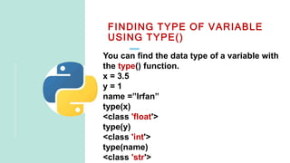 Python Data Types with realistical approach.pptx