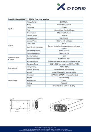20kW Power Module for Fast EV Charging Stations | PDF