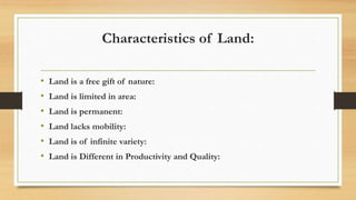 Land (Natural Resources) | PPTX
