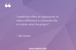 20 Leadership Quotes That Inspire Project Managers | PDF