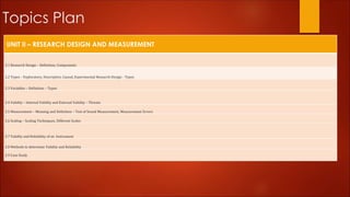 20 mbt 206 business research methods topic plan | PPTX