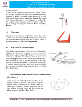 Computer Aided Engineering Drawing 20ME12P DTE Karnataka | PDF