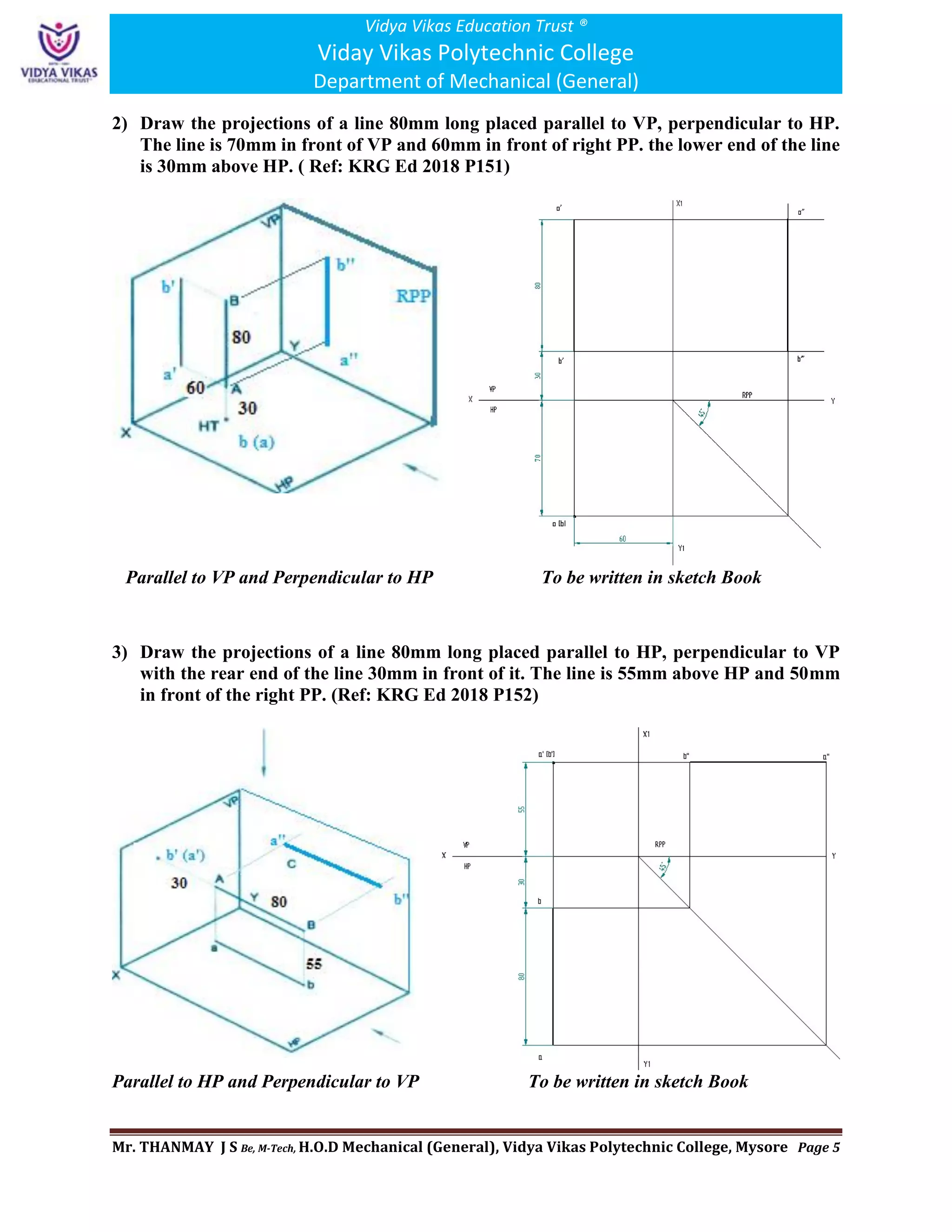 Computer Aided Engineering Drawing 20ME12P Unit – 02 Part 02 ...
