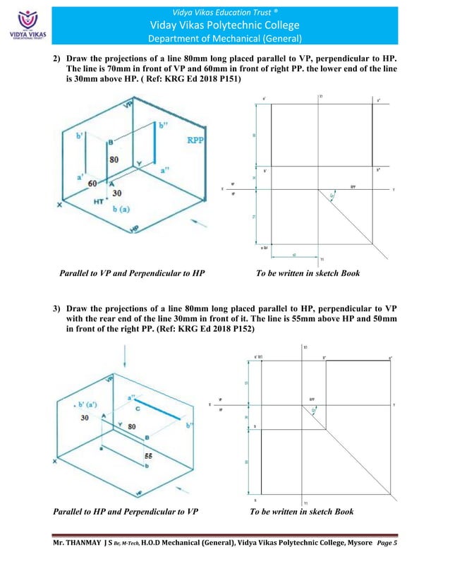 Computer Aided Engineering Drawing 20ME12P Unit – 02 Part 02 ...