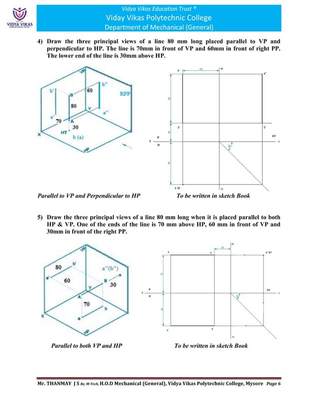 Computer Aided Engineering Drawing 20ME12P Unit – 02 Part 02 ...