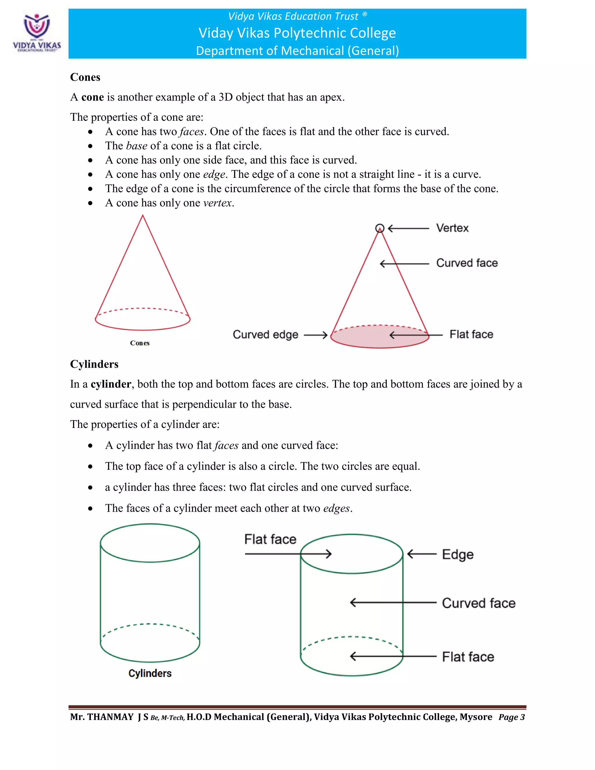 Computer Aided Engineering Drawing 20ME12P Unit 02 Part 04 PROJECTIONS ...