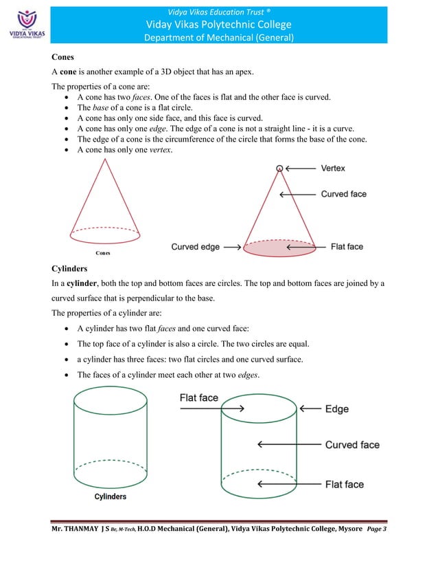Computer Aided Engineering Drawing 20ME12P Unit 02 Part 04 PROJECTIONS ...