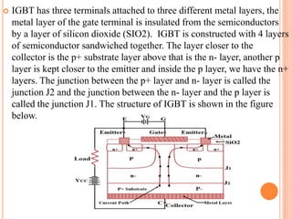 IGBT and their Characteristics | PPTX