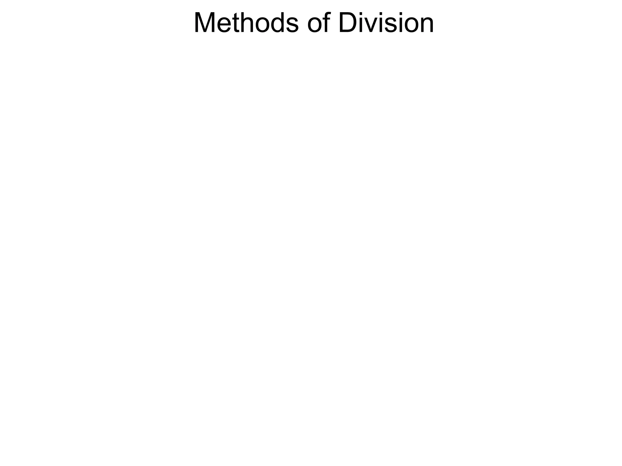 20 methods of division x | PPTX