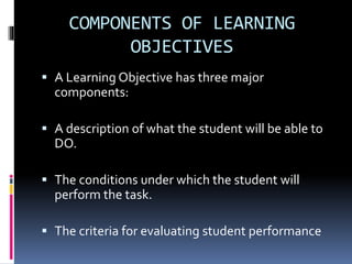 Learning Objective | PPT