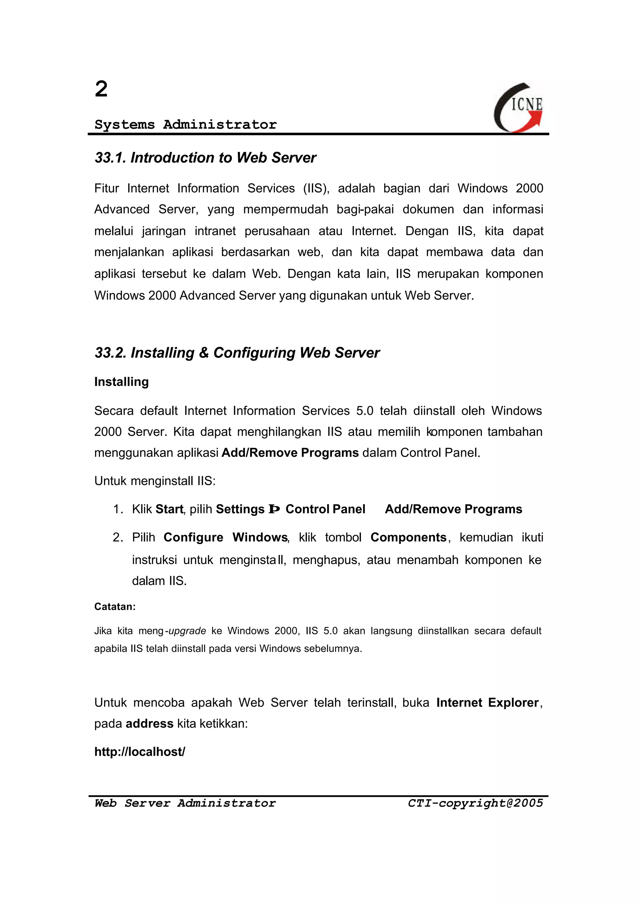 20modul 33 web-server-administrator | PDF