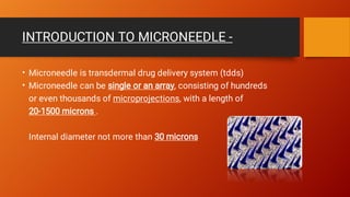 MICRONEEDLE | PDF