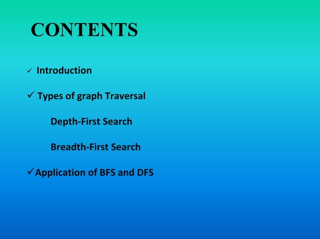 BFS & DFS in Data Structure | PPTX | Search | Internet