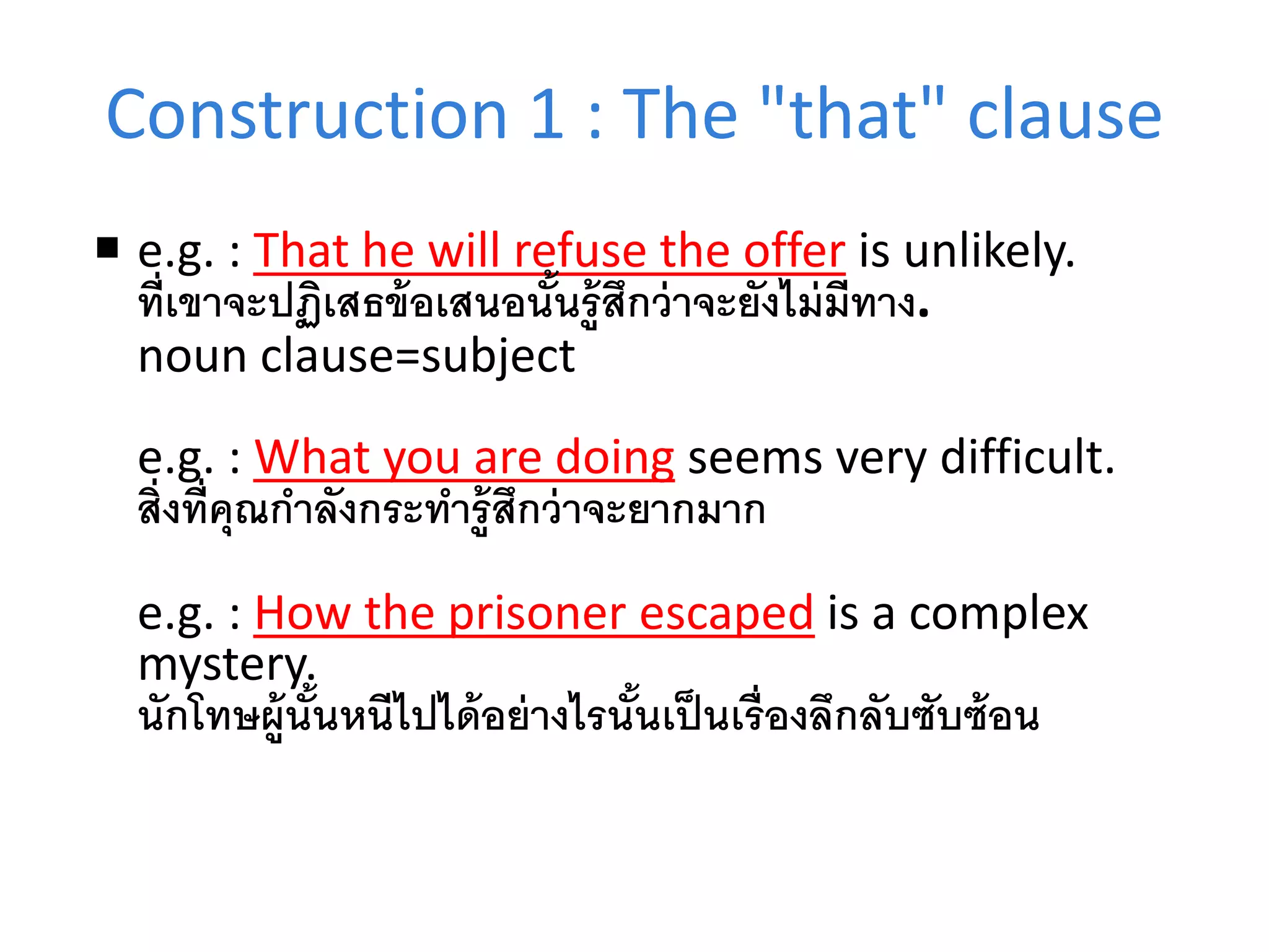 20 noun clause | PPT