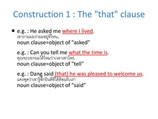 20 noun clause | PPT