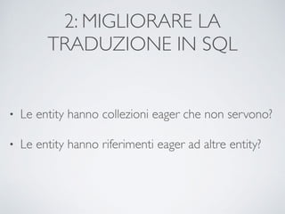 20 - Ottimizzare le query | PPT