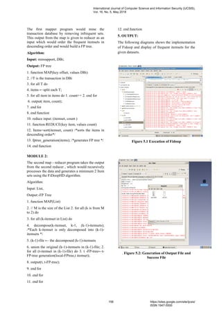FiDoop: Parallel Mining of Frequent Itemsets Using MapReduce | PDF | Databases | Computer ...
