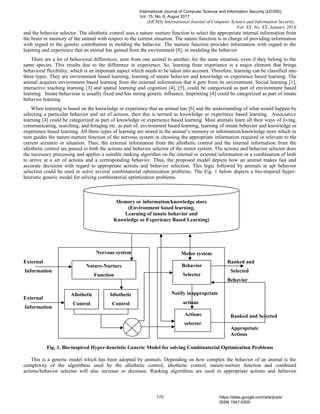 Design and Simulation of a Bio-inspired Hyper-heuristic Generic Model for Solving Combinatorial ...