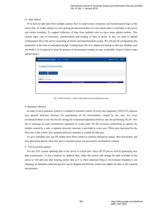 A Software Infrastructure for Multidimensional Data Analysis: A Data Modelling Aspect | PDF