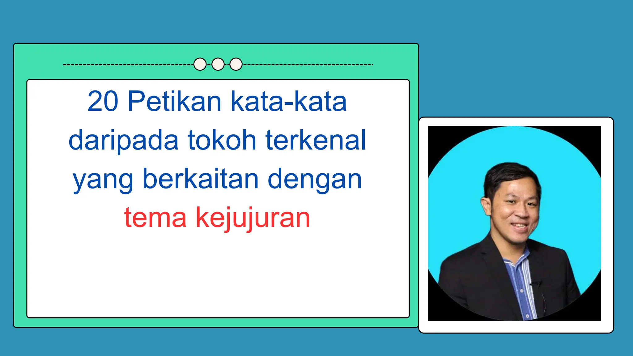 20 Petikan kata-kata daripada tokoh terkenal yang berkaitan dengan tema ...