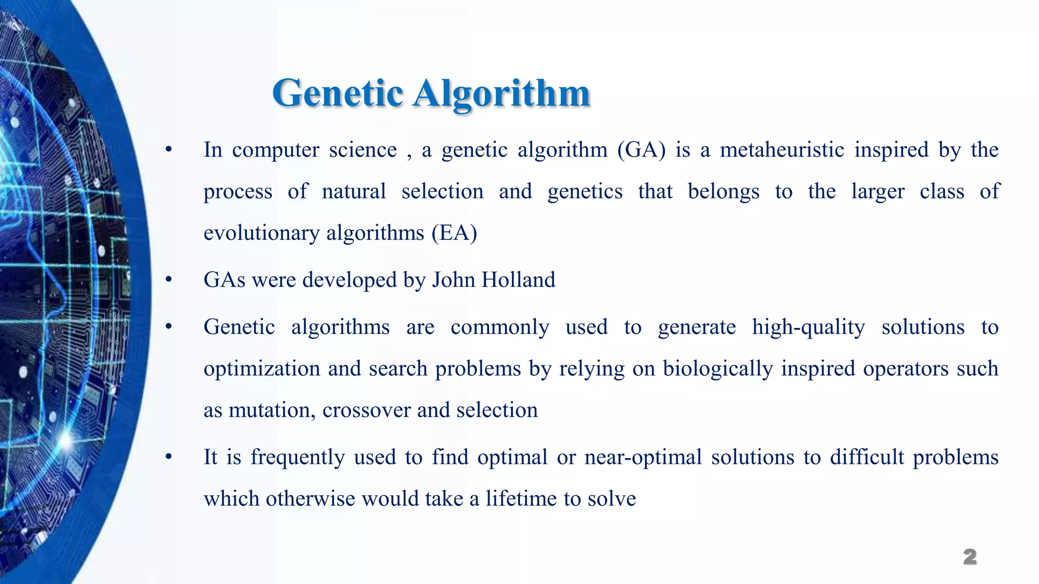 Genetic Algorithm | PPTX