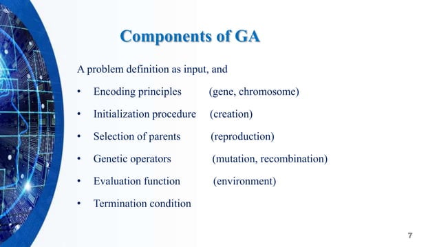 Genetic Algorithm | PPTX