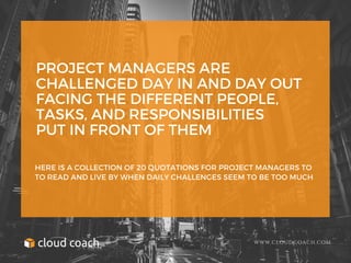 20 Quotes for Project Managers | PPT