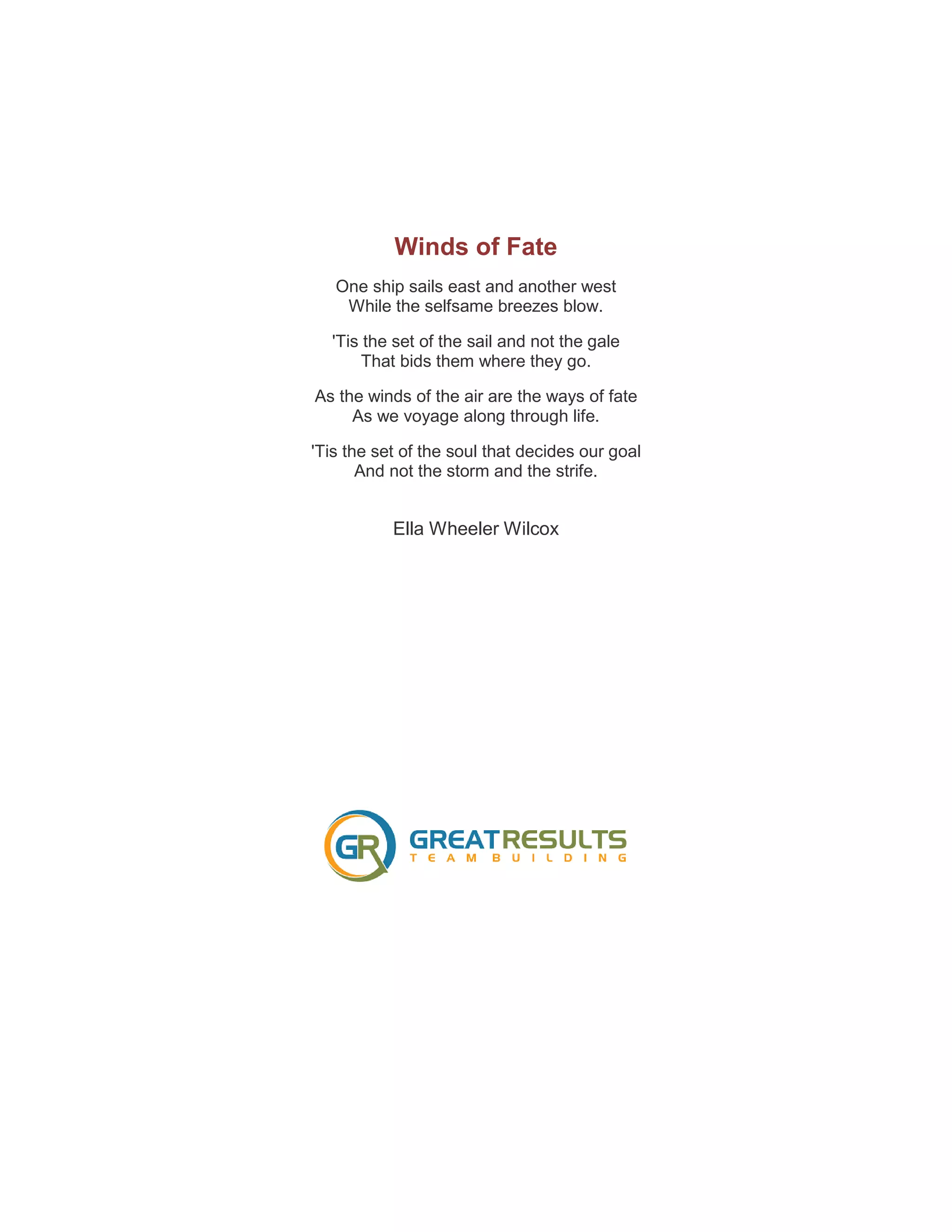 20 powerful poems to inspire your team | PDF