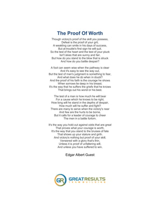 20 powerful poems to inspire your team | PDF