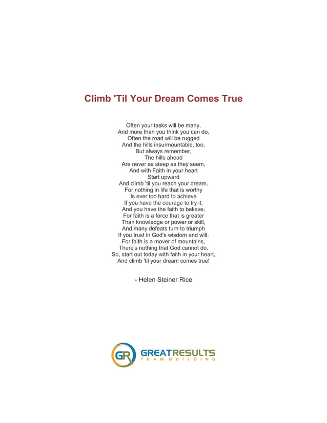 20 powerful poems to inspire your team | PDF