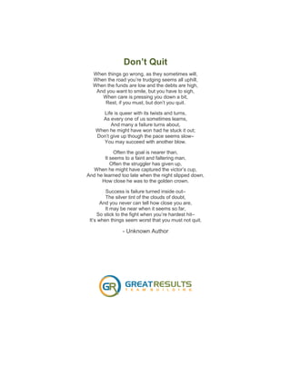 Famous Poems About Overcoming Adversity