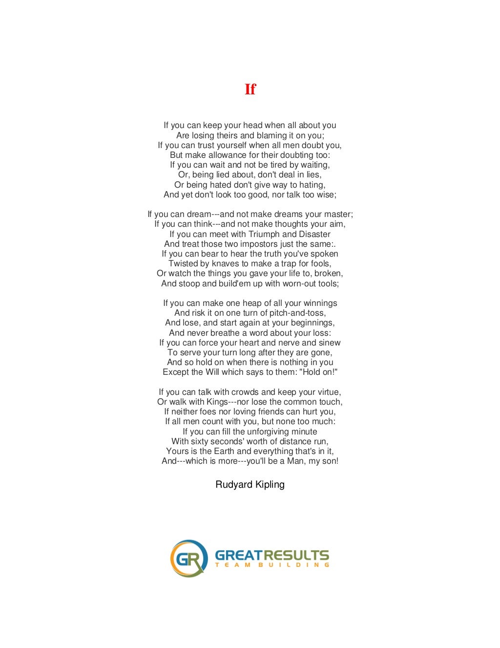 20 powerful poems to inspire your team