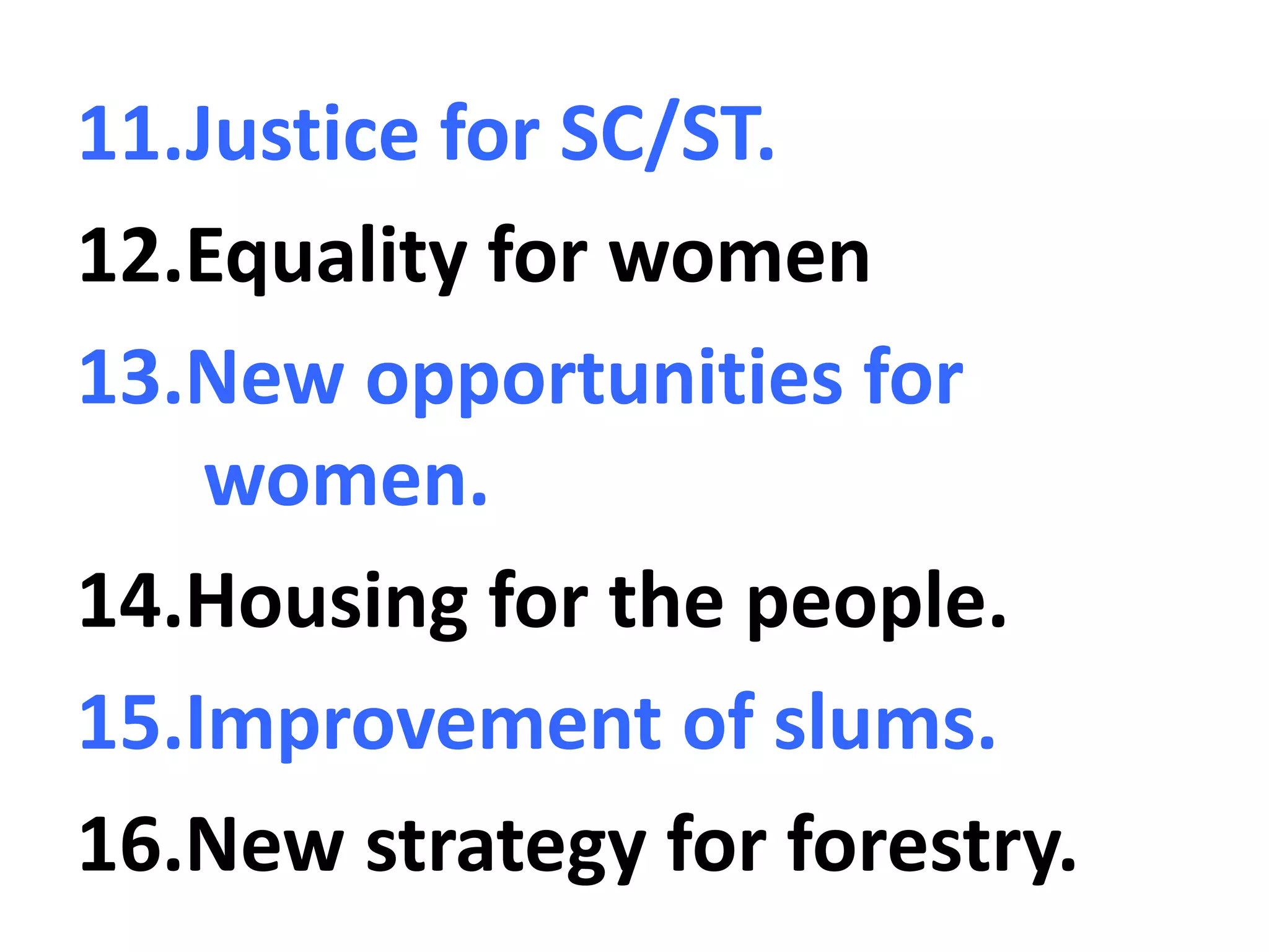 20 POINT PROGRAMME - INDIA | PPTX