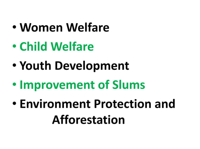 20 POINT PROGRAMME - INDIA | PPTX