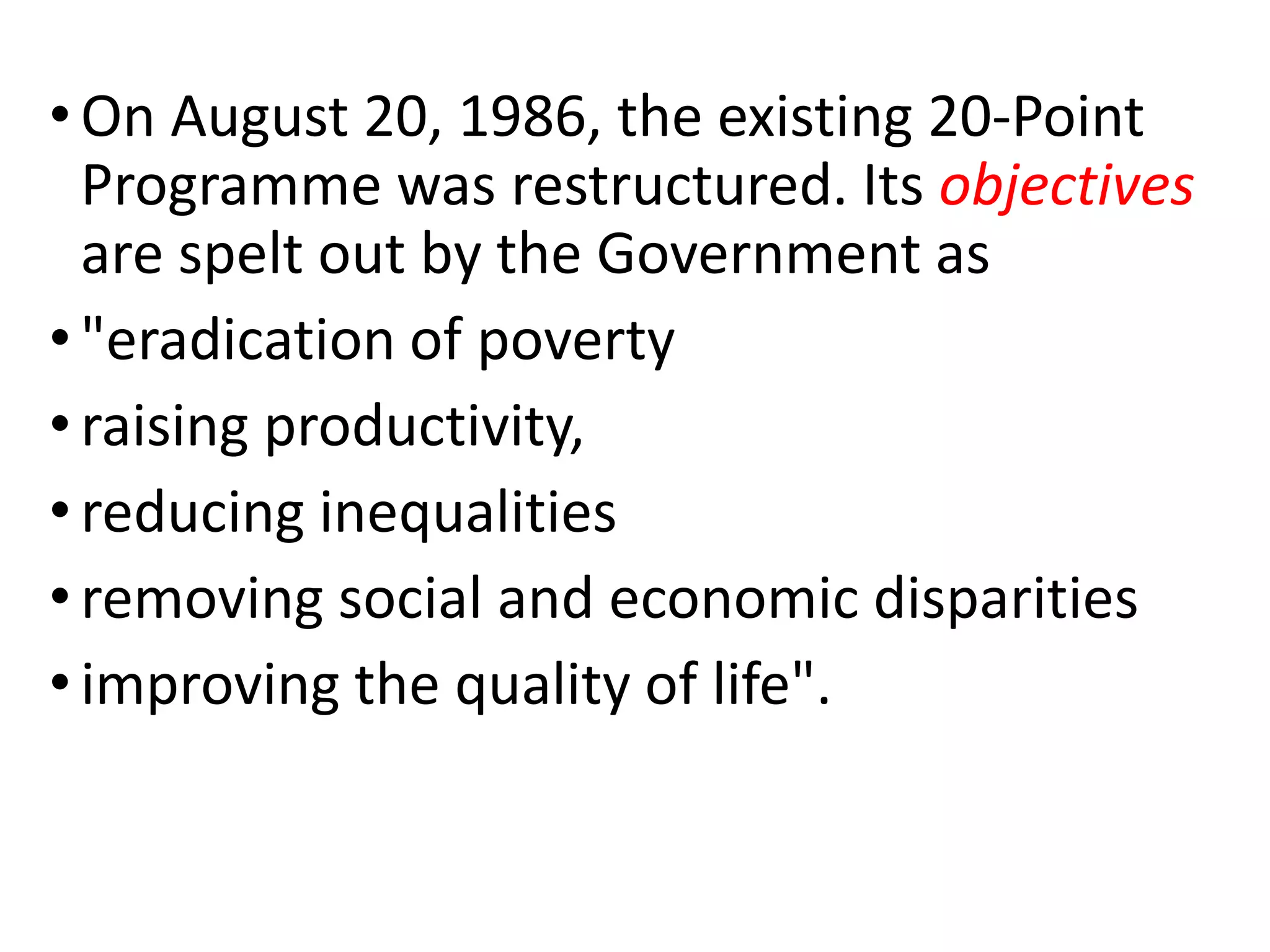 20 point prgrm | PPTX