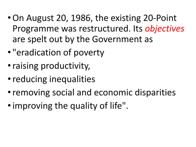 20 point prgrm | PPTX