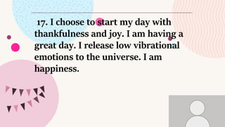 20 Positive Affirmations for Welcoming Emotions.pptx