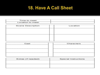 20 pre production steps to successful video content | PPT