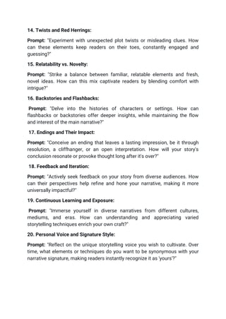 20 prompts to become a master storyteller..pdf