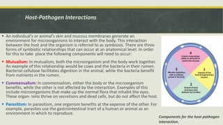 Host pathogen interactions | PPTX
