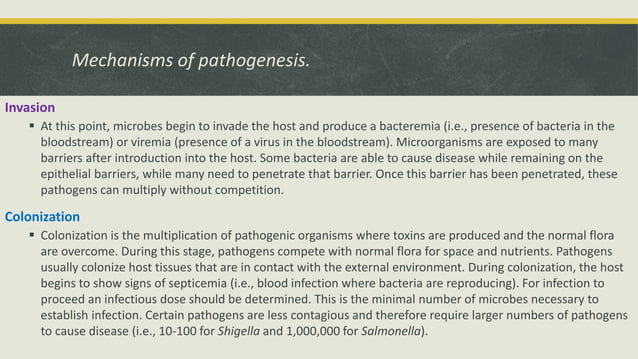 Host pathogen interactions | PPTX | Infectious Diseases | Diseases and Conditions
