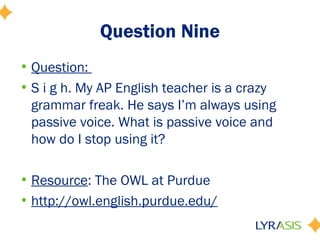 20 questions reference resources for kids | PPT