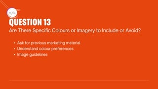 20 Questions to Include in Your Brochure Designing Questionnaire.pptx