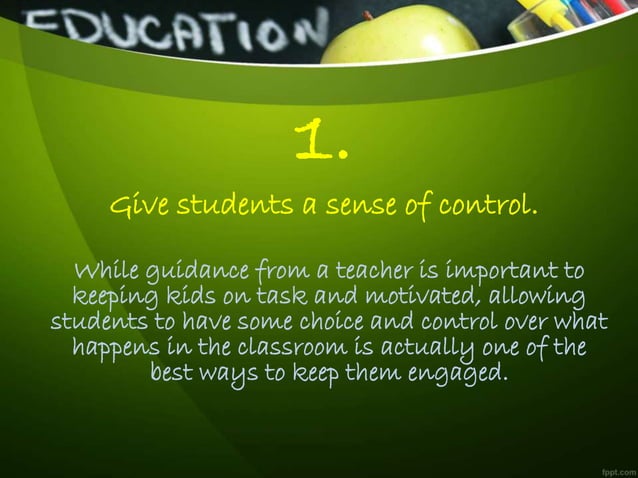 20 Quick Ways To Stimulate Student Interest in Class | PPT | Free Download